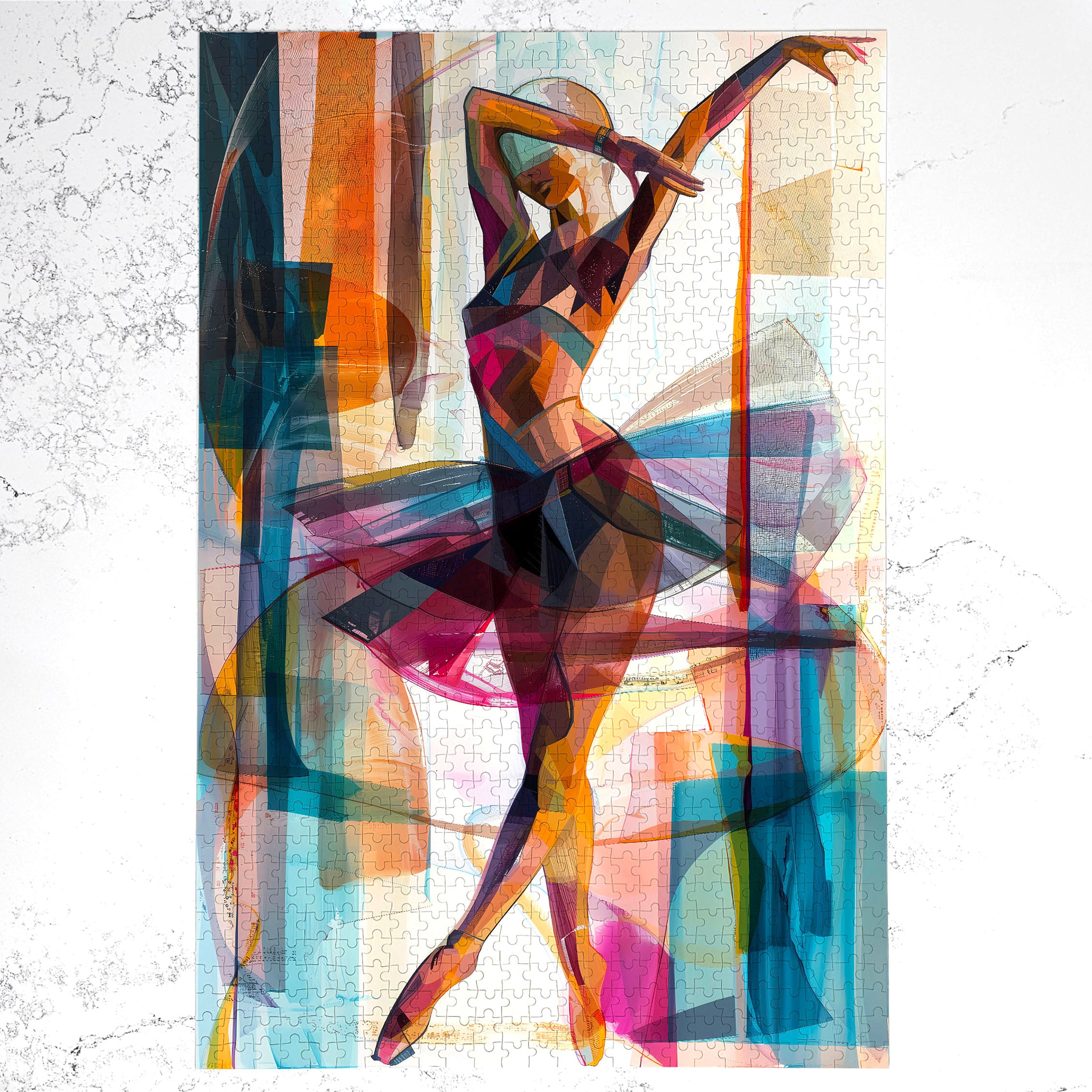 Dance of Geometry 1000 Pieces Jigsaw Puzzle – Ponderium